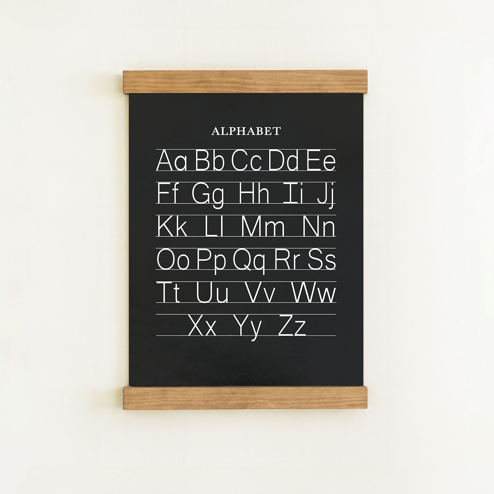 Alphabet Hanging Canvas | Children's Collection – Forever Written