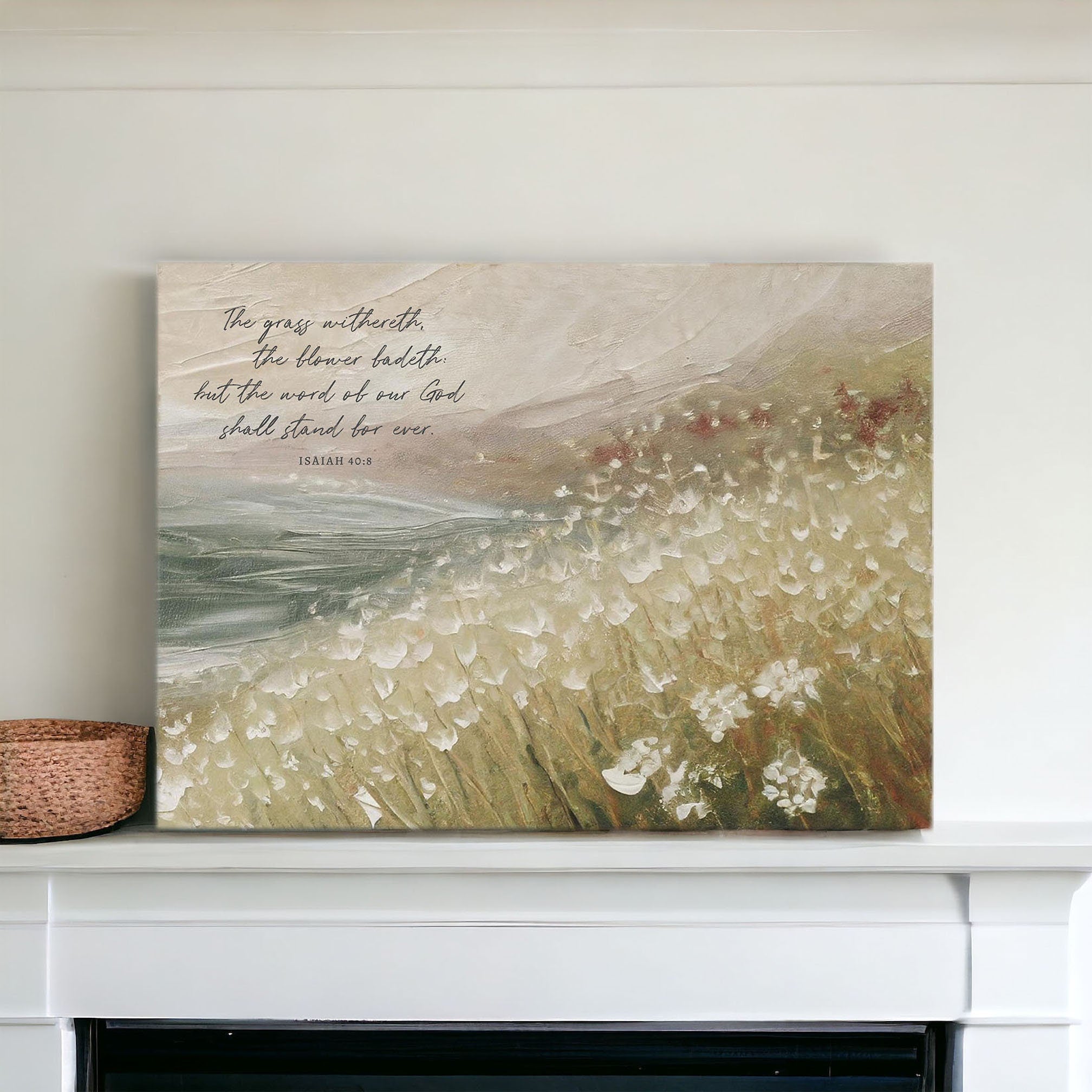 The Word of Our God Shall Stand Forever | Christian Canvas – Forever ...